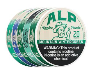 ALP POUCHES VARIETY 5 PACK AVAILABLE IN 3mg 6mg 9mg PRE-ORDER NOW ...